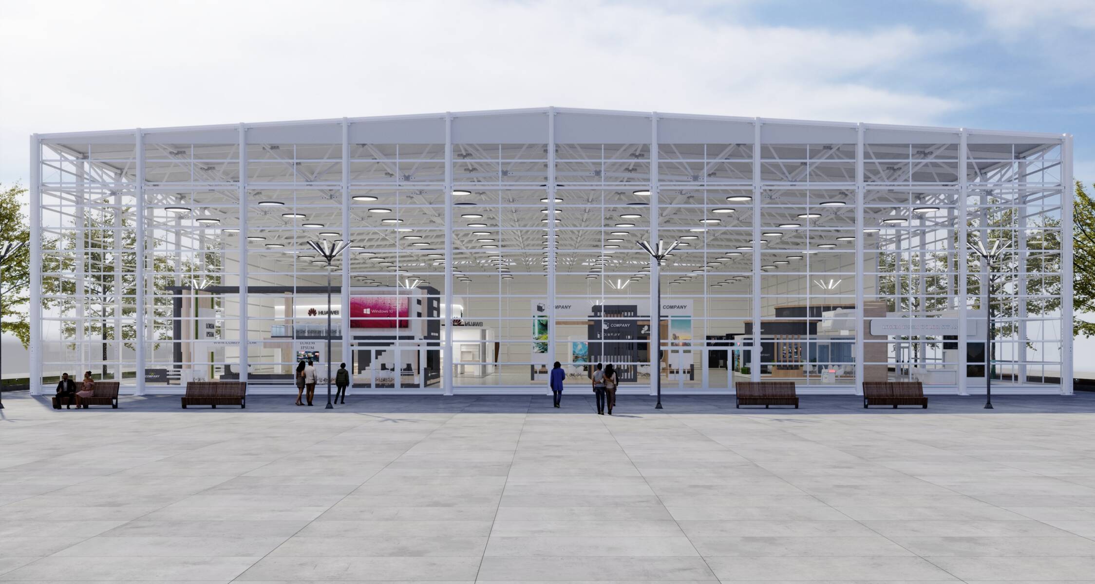 Temporary Event Structures & Marquees | GL events UK