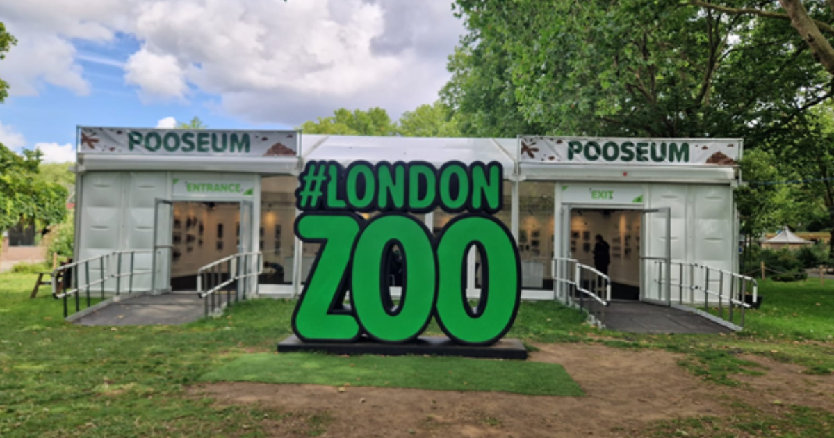 Temporary event structures for Poo at the Zoo! | GL events UK
